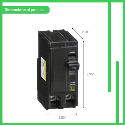 Square D - QO2100CP QO 100-Amp Two-Pole Circuit Breaker