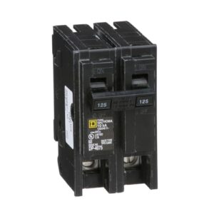 square d - hom2125cp homeline 125-amp two-pole circuit breaker