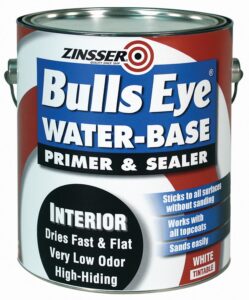 1 gal zinsser 02241 white bulls eye water-based interior primer & sealer