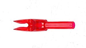 bloodsport replacement nock, red, 166 12pk