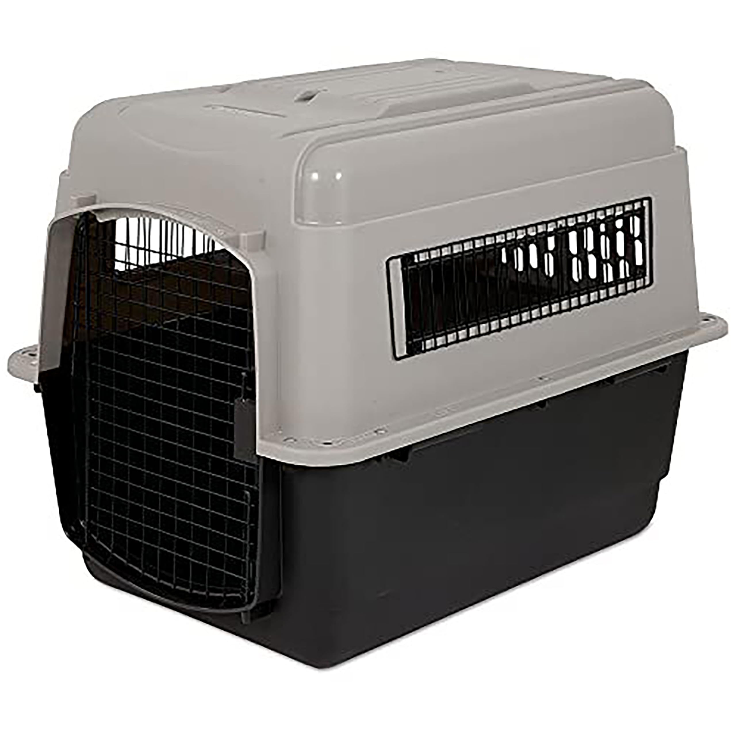 Petmate Ultra Vari Dog Kennel for Medium Dogs (Durable, Heavy Duty Dog Travel Crate, Made with Recycled Materials, 32 in. Long) 30 to 50 lbs, Made in USA