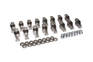 comp cams 1442-16 magnum roller rocker arm set w/ 1.6 ratio for amc, ford and oldsmobile 3/8" stud