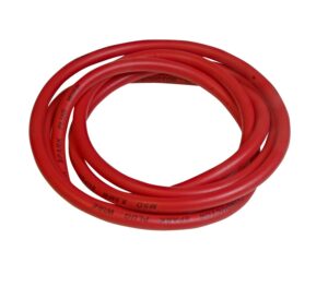 msd 34039 super conductor 8.5mm wire, red, 6' bulk