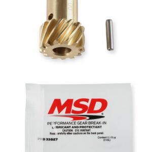 MSD 8471 Chevy Bronze Distributor Gear .500" ID