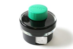 lamy t52 fountain pen bottled ink, 50ml, green ink (lt52gr)