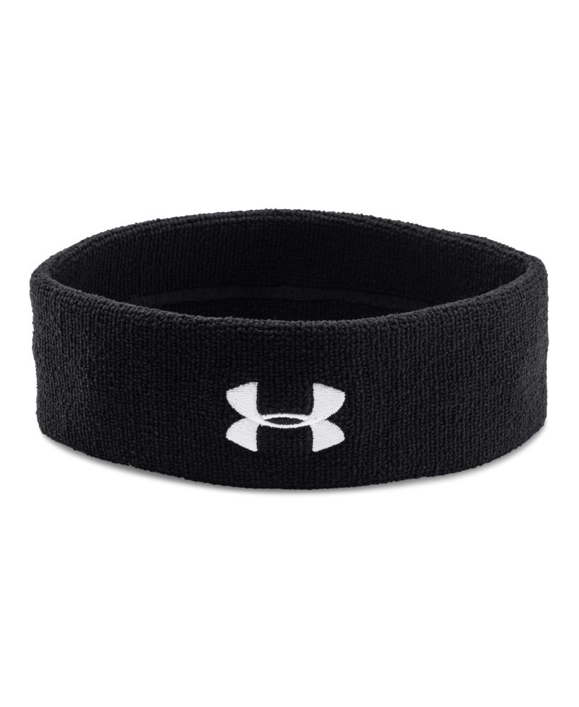 Under Armour Performance Headband,BLACK,One Size Fits All