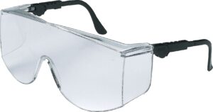 mcr tc110 crews tacoma lightweight safety glasses clear lens, 1 pair