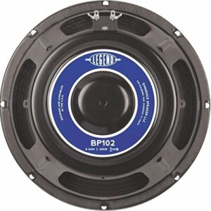 legend bp102 10" bass amplifier speaker, 400 watts at 8 ohms