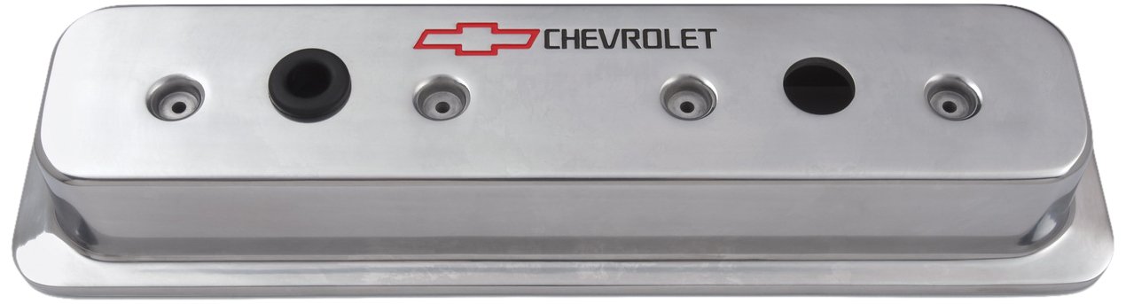 Proform 141-130 SBC Polished Die Cast Center Bolt Valve Cover