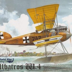 Roden Albatros W4 Early German Float Fighter Airplane Model Kit