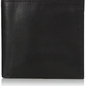 Buxton Men's Emblem-leather Cardex Wallet, black, One Size