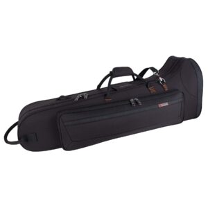 protec tenor trombone contoured pro pac case-black, model pb306ct