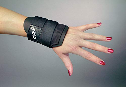 Skids Tandem Sports Wrist Wrap Support - Small - Volleyball Wrist Strap - Injury Prevention and Rehabilitation for Carpal Tunnel Syndrome - Wrist Guard for Gymnastics, Diving & Exercise - 1 Wrap