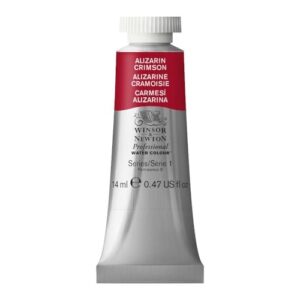 winsor & newton professional watercolor, 14ml (0.47-oz) tube, alizarin crimson