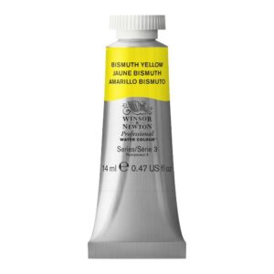 winsor & newton professional watercolor, 14ml (0.47-oz) tube, bismuth yellow