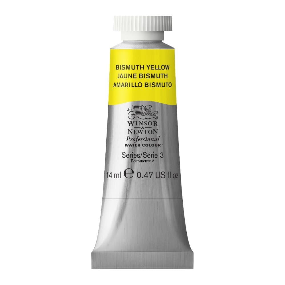 Winsor & Newton Professional Watercolor, 14ml (0.47-oz) Tube, Bismuth Yellow