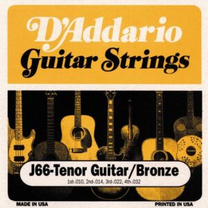 D'Addario J66 Custom Tenor Guitar Strings