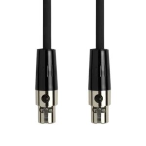 shure c98d 15 feet triple-flex cable (ta4f to ta3f) for beta91, beta 98/s, beta 98d/s, black