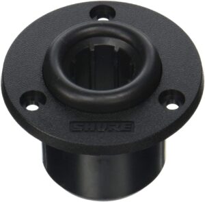 shure a400sm recessed shock mount for all microflex and easyflex gooseneck microphones