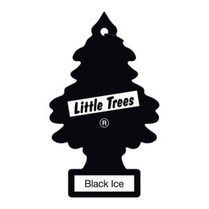 Little-Trees Black Ice Little Tree Air Freshener- 24 Pack