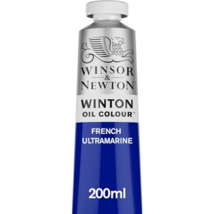 winsor & newton winton oil color, 200ml (6.75-oz) tube, french ultramarine