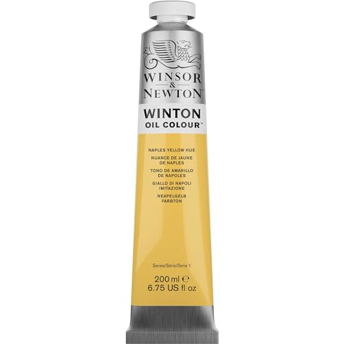 Winsor & Newton Winton Oil Color, 200ml (6.75-oz) Tube, Naples Yellow Hue