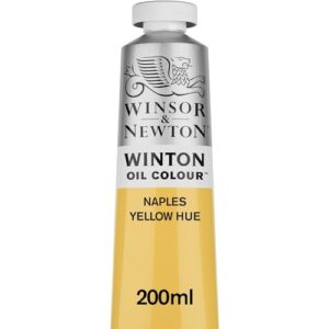 winsor & newton winton oil color, 200ml (6.75-oz) tube, naples yellow hue