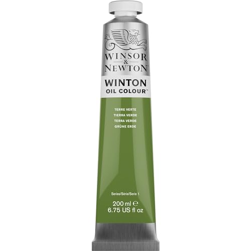 Winsor & Newton Winton Oil Color, 200ml (6.75-oz) Tube, Terre Verte