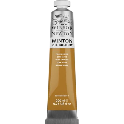 Winsor & Newton Winton Oil Color, 200ml (6.75-oz) Tube, Yellow Ochre