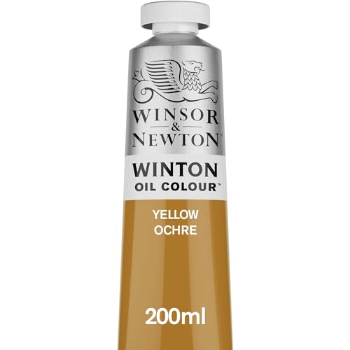 Winsor & Newton Winton Oil Color, 200ml (6.75-oz) Tube, Yellow Ochre