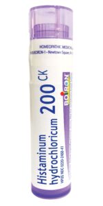 boiron histaminum hydrochloricum homeopathic medicine for allergies, 200ck,white 80 count