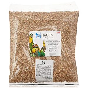 hagen pigeon & dove seed, nutritionally complete bird food 25 pound (pack of 1)