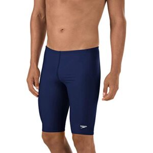 speedo men's swimsuit jammer powerflex eco solid adult - manufacturer discontinued