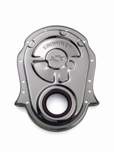 proform 141-216 chrome-plated steel timing chain cover