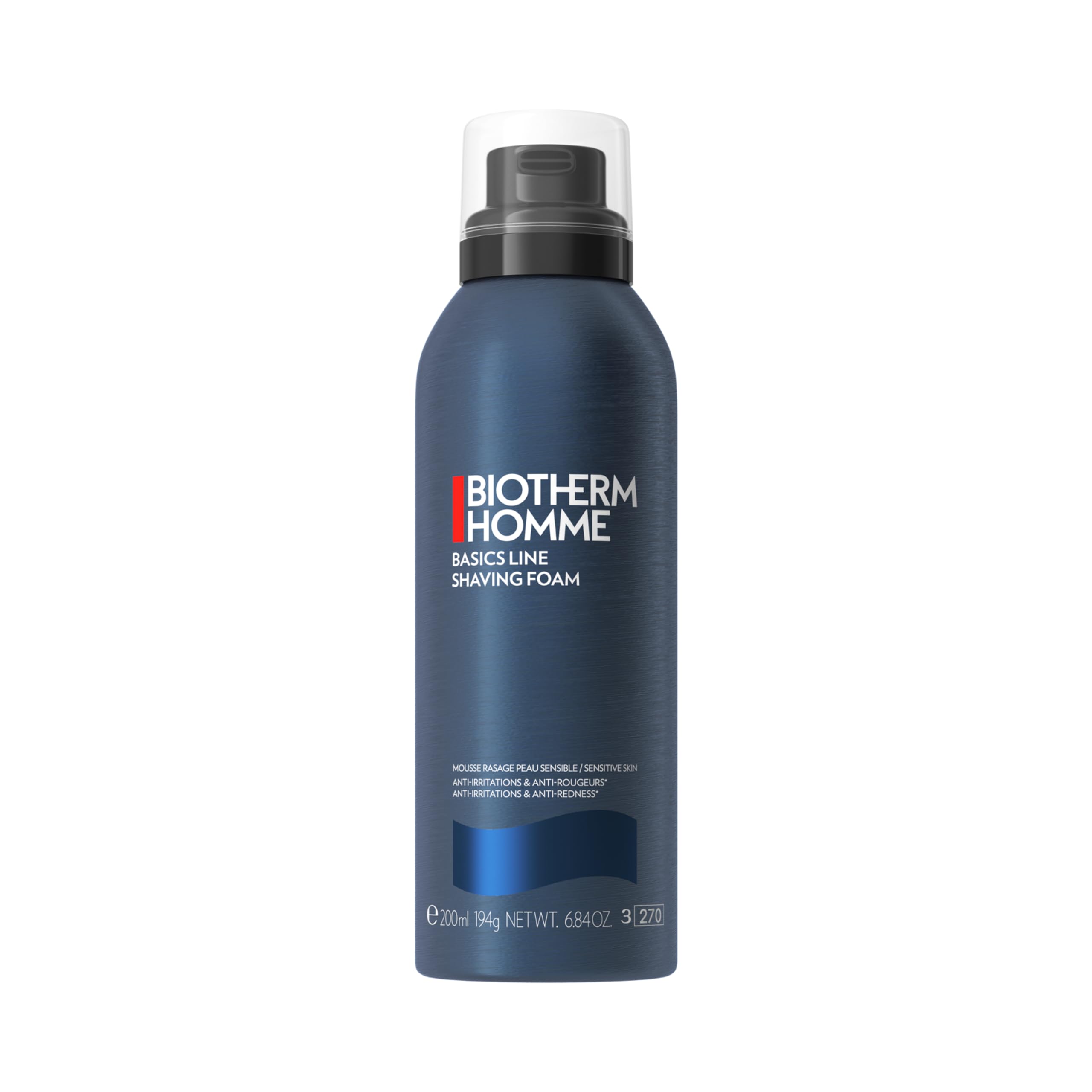 Biotherm Homme Sensitive Skin Shaving Foam for Unisex, 7.06 Ounce