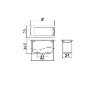 Gotoh Single 9 Volt Battery Box