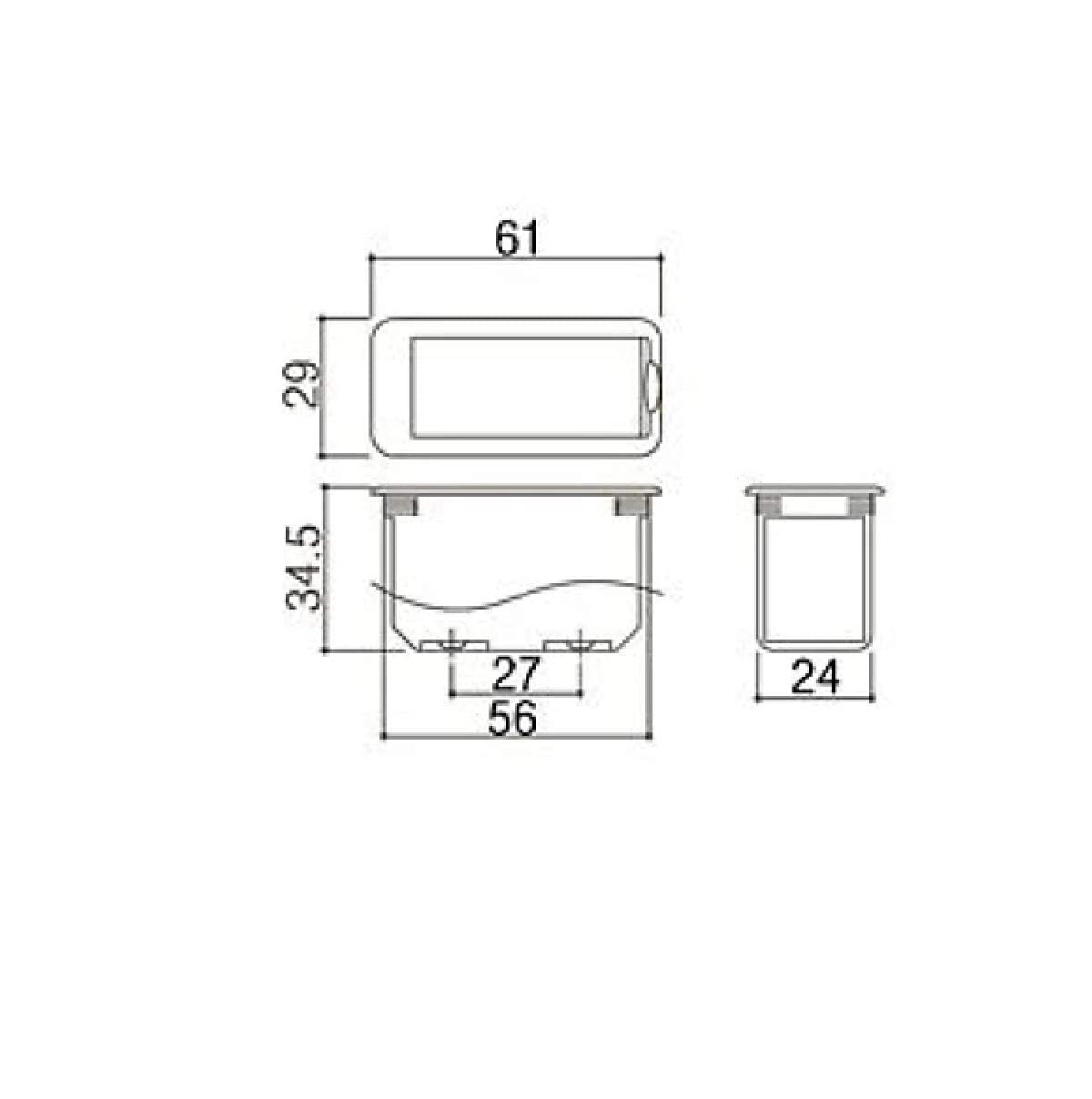 Gotoh Single 9 Volt Battery Box