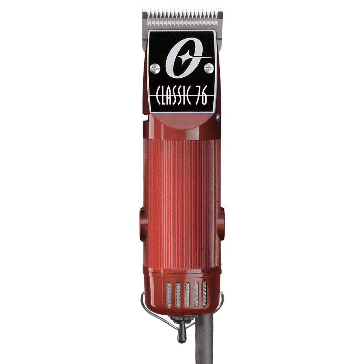 Oster Professional Hair Clippers, Classic 76 for Barbers and Hair Cutting with Detachable Blade, Burgundy