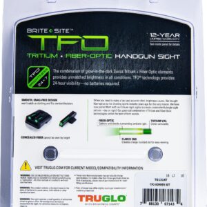 TRUGLO Brite-Site TFO Green Kimber Handgun Sights (TG131KT)