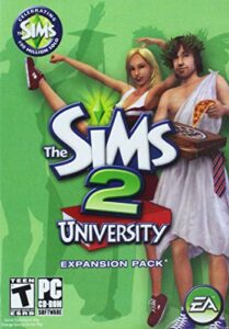 the sims 2 university expansion pack - pc