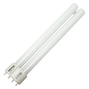 philips 34500-9 - pl-l 18w/30 - 18 watt long twin-tube compact fluorescent light bulb, 3000k