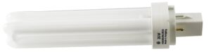 ge 97609 - f26dbx/841/eco - 26 watt quad-tube compact fluorescent light bulb, 2 pin, 4100k