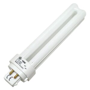 ge 97601 - f18dbx/841/eco4p - 18 watt quad-tube compact fluorescent light bulb, 4 pin, 4100k