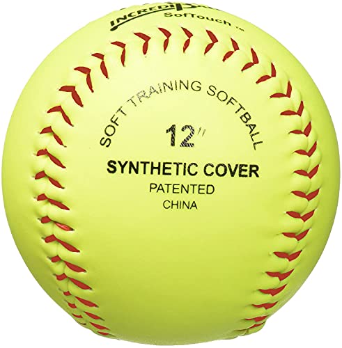 Easton | INCREDI-BALL 12" NEON SOFT TOUCH SOFTBALLS | EA. PRICE | 12 CASE PACKS QTYS