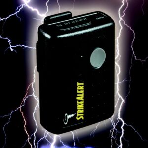 Robic Strike Alert Personal Lightning Detector Black