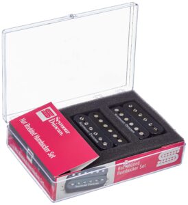 seymour duncan jb and jazz hot rodded humbucker set - electric guitar pickups, perfect for blues, rock, country, and metal