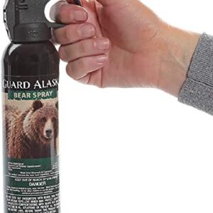 Mace Brand Personal Security Products Guard Alaska Maximum Strength Bear Spray – 20’ Powerful Pepper Spray – Self-Defense for Hiking, Camping, and Other Outdoor Activities, Made in USA