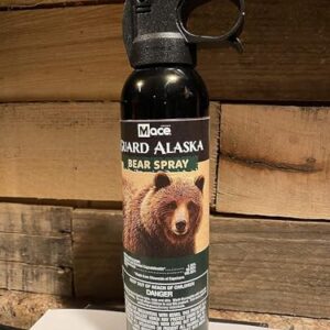 Mace Brand Personal Security Products Guard Alaska Maximum Strength Bear Spray – 20’ Powerful Pepper Spray – Self-Defense for Hiking, Camping, and Other Outdoor Activities, Made in USA