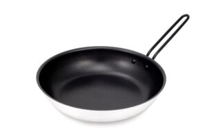 gsi outdoors bugaboo 10" aluminum non-stick fry pan for camping, home, backpacking at the cabin