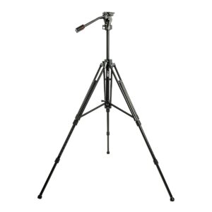 Smith-Victor Propod PRO-5 Large Tripod with 2-Way Fluid Head (Supports 25 lbs, Maximum Height 69")